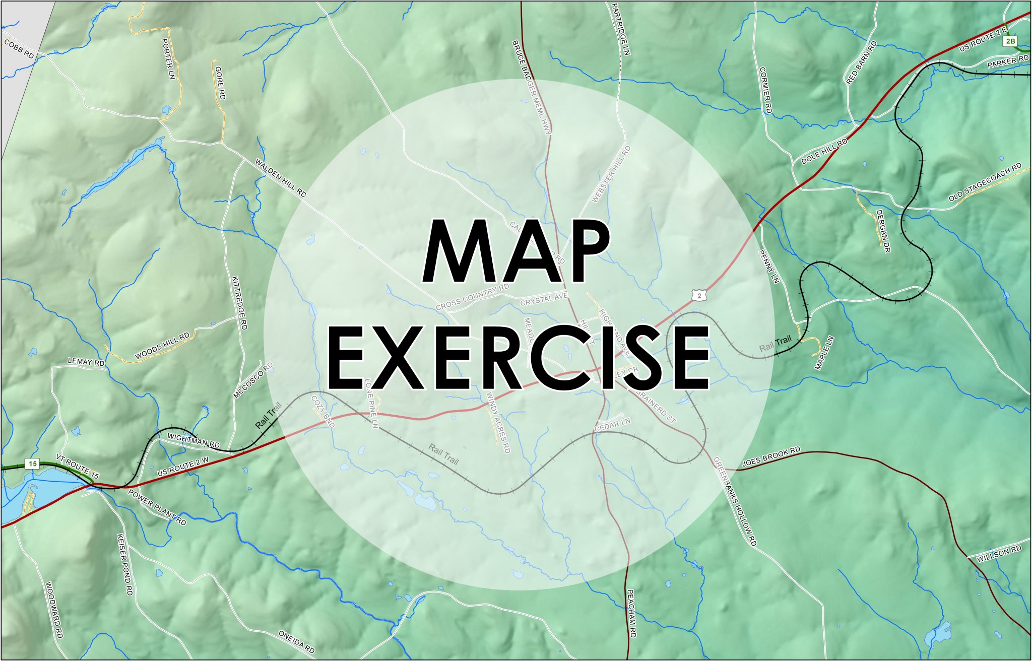 Participate in our Online Map Exercise – Danville and the Rail Trail